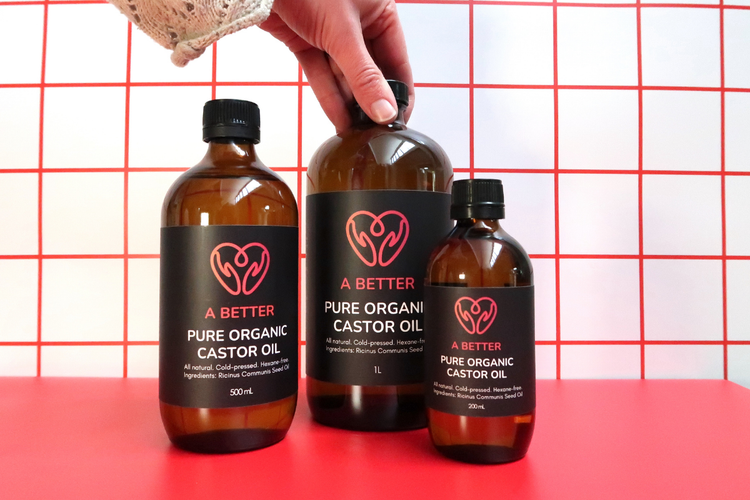 A Better: Organic Castor Oil & Pure Copper Bracelets