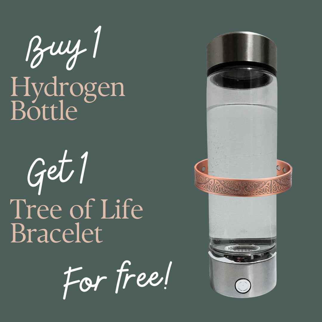 Hydrogen Water Bottle Glass - A Better Mind. Body. Spirit. – A Better ...